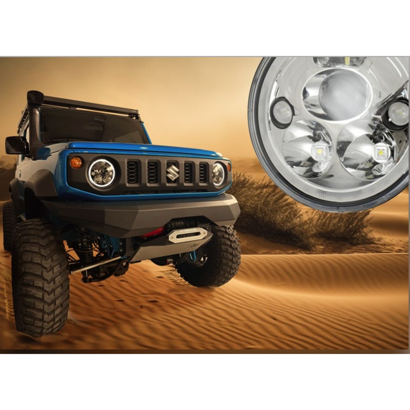 Vision X Vortex Conversion Kit Suzuki Jimny LED Headlights — Offroad ...
